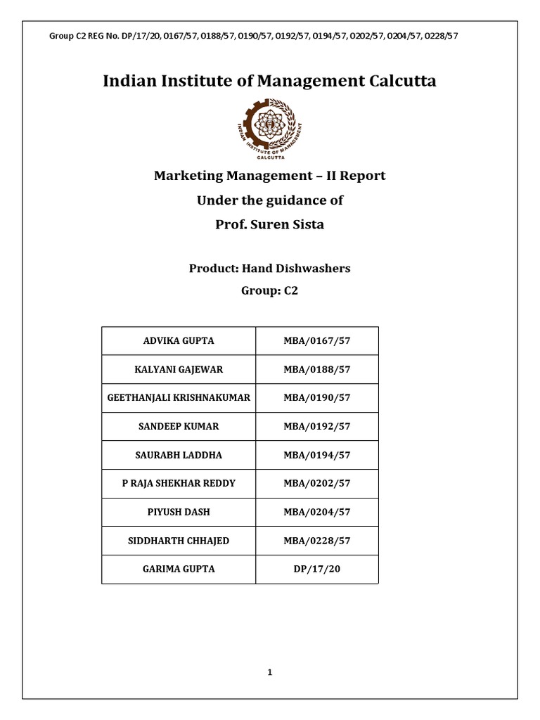 Final MK102 ProjectSubmission2 C2 | PDF | Survey Methodology | Brand
