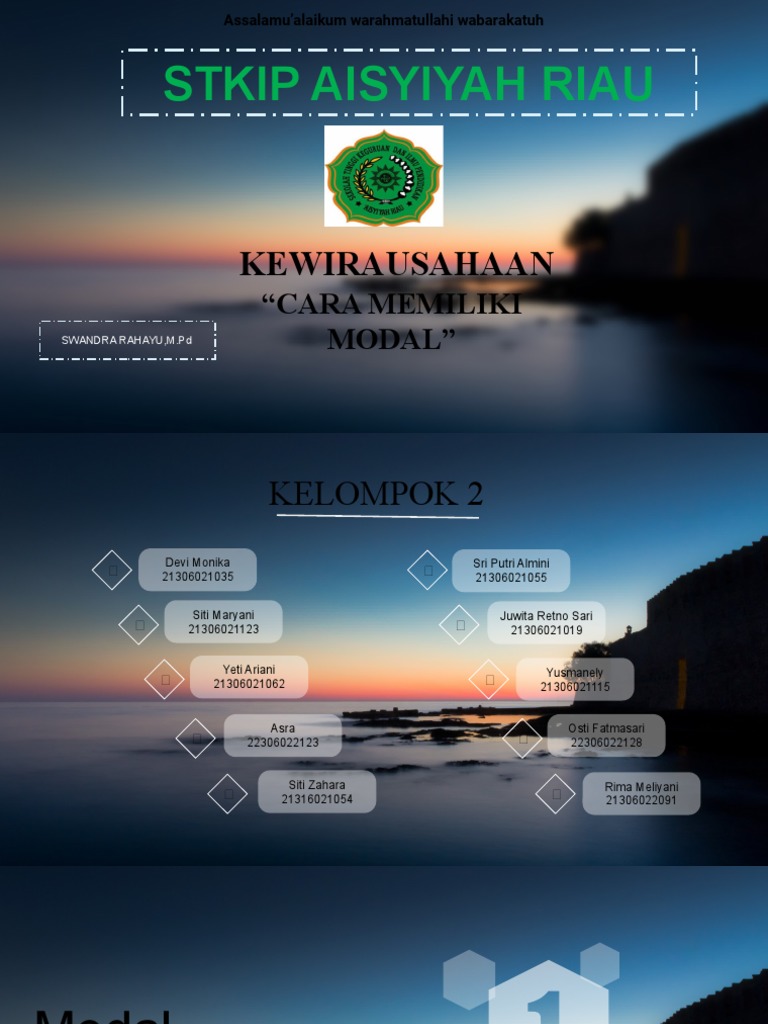 Tugas PPT Kewirausahaan Kelompok 2 | PDF