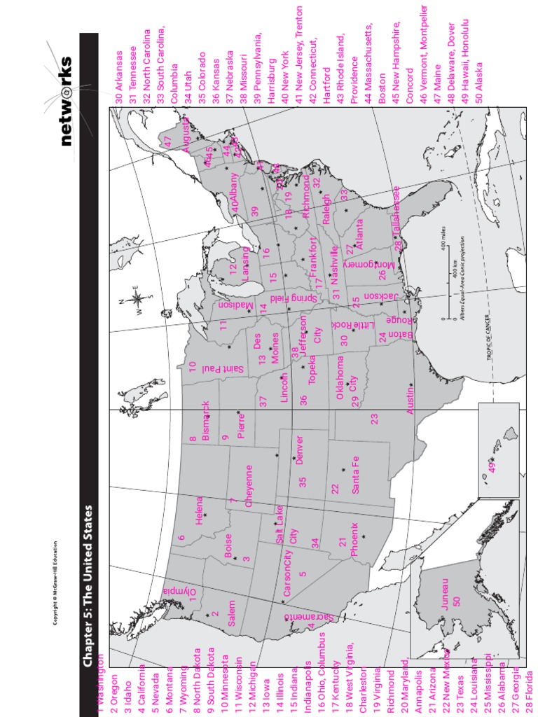 Blank Political Map of the USA | PDF | The United States | North America