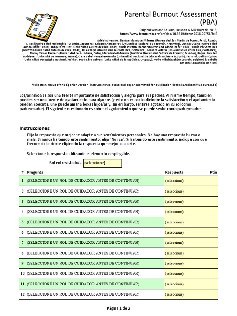 Cuestionario PBA - Auto Calculada | PDF