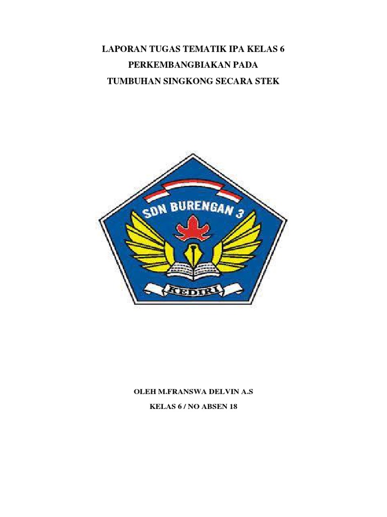 Laporan Tugas Tematik Ipa Kelas 6 Franswa-1 | PDF