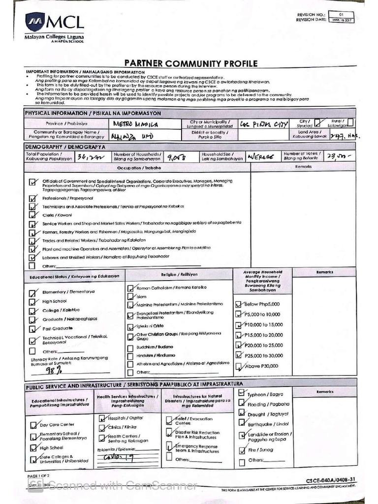 B36 Group 6 Community Engagement Proposal | Download Free PDF | Health ...