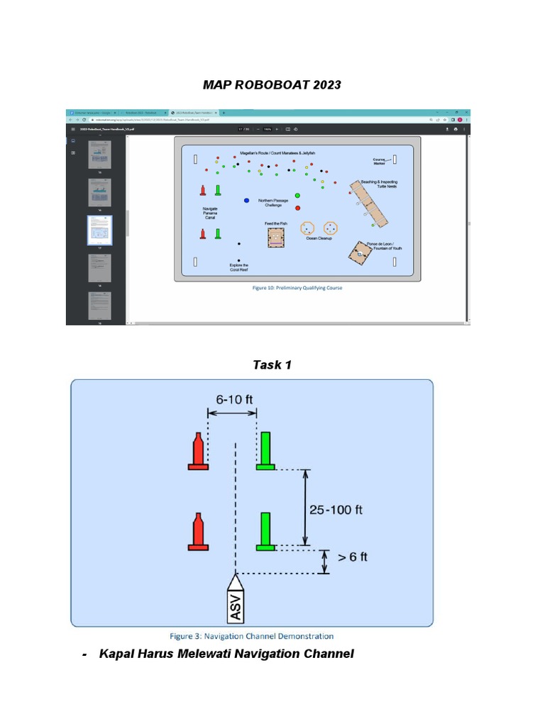 Map Roboboat 2023 | PDF