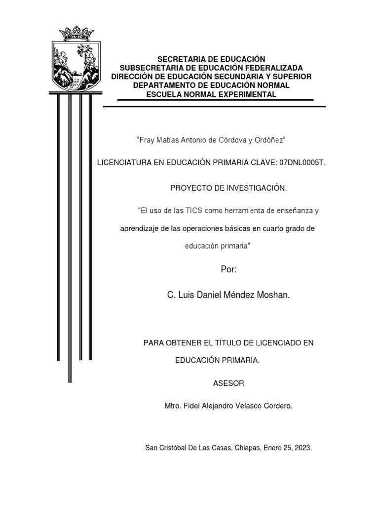Proyecto Terminado | PDF | Método de enseñanza | Educación primaria