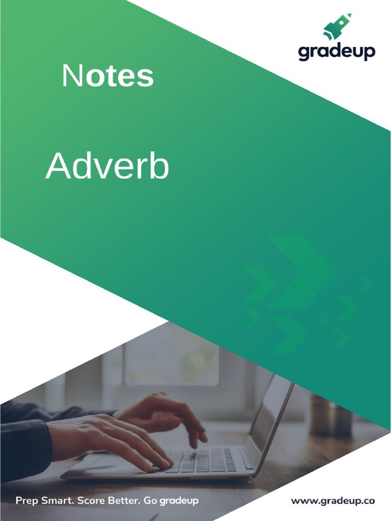 English Adverb Notes | PDF | Adverb | Verb