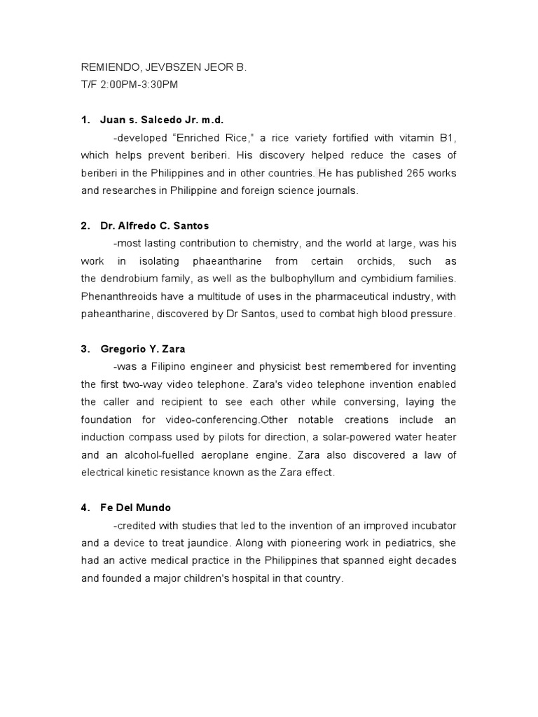 Scitech Activity | PDF