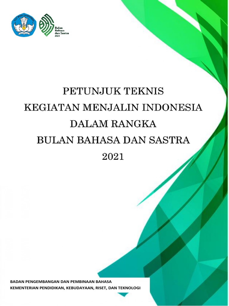 Juknis Menjalin Indonesia 2021 OK | PDF | Kajian Bahasa Asing