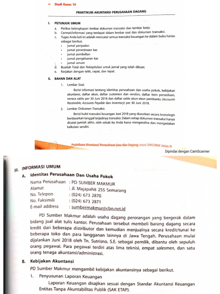 Soal Praktik Perusahaan Dagang | PDF