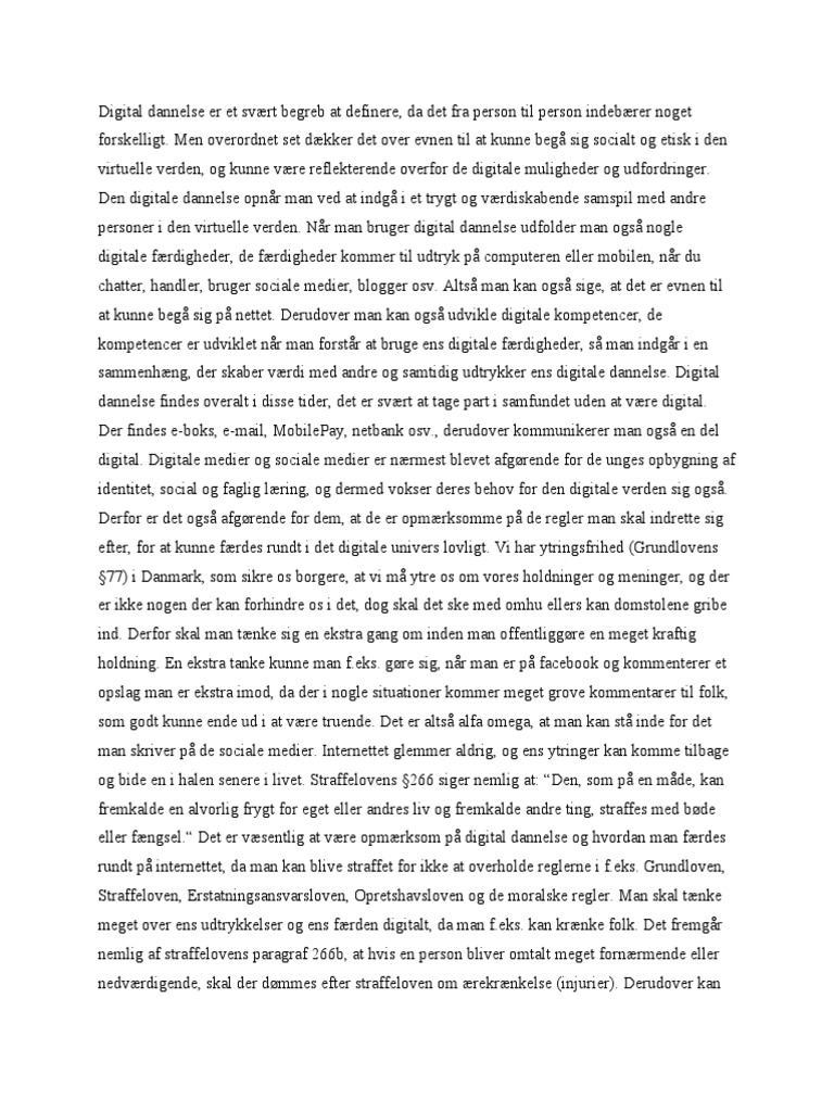 Digital Dannelse | PDF