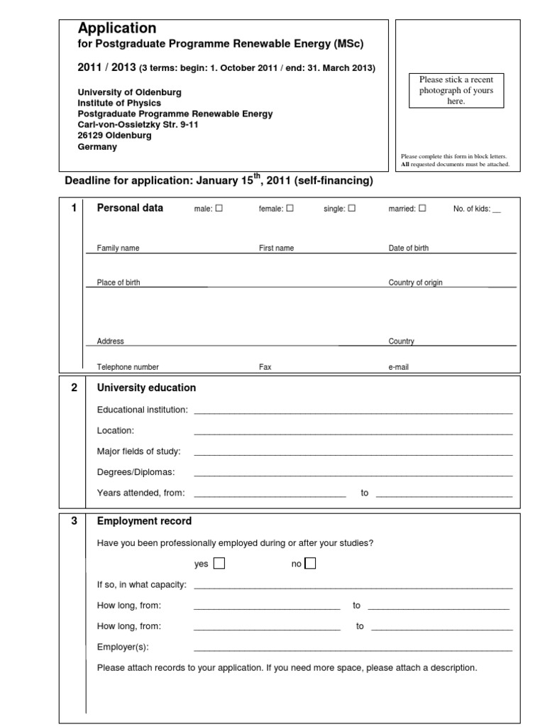 PPRE Application | PDF | Postgraduate Education | Euro