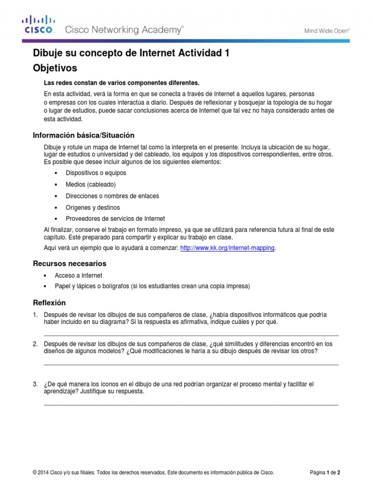 1.0.activity - Dibuje Su Concepto de Internet | PDF | Internet | Informática