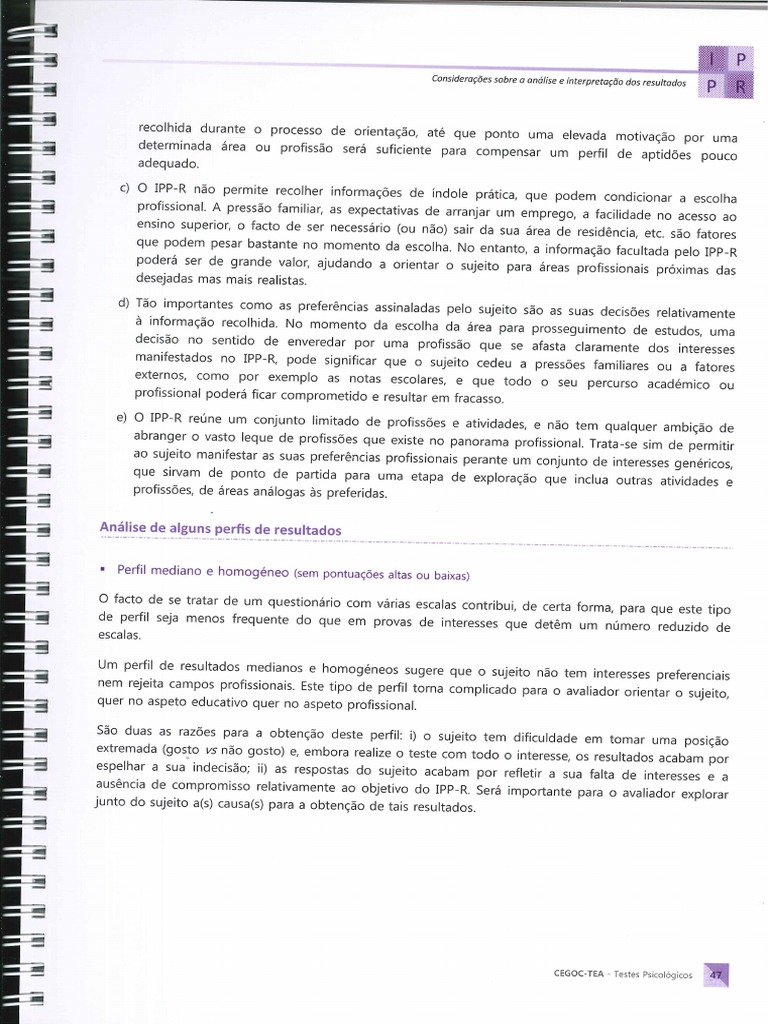 IPP-R Manual Parte3 | PDF