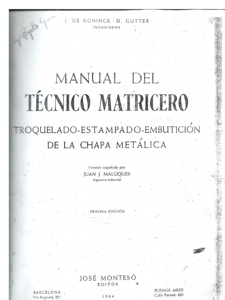 Guia de Troqueles | PDF