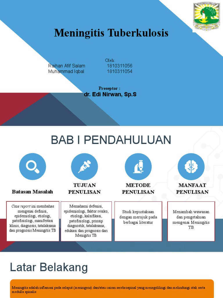 CRS Meningitis TB Afif, Iqbal | PDF | Pengembangan Diri | Kesehatan Holistik