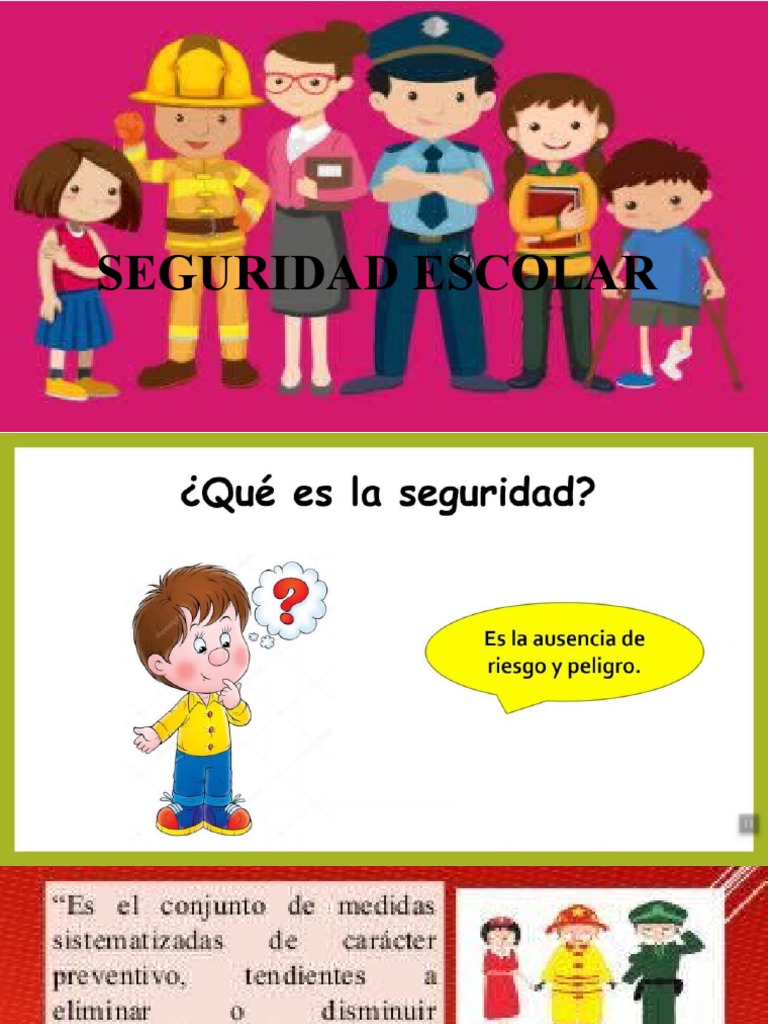 Seguridad Escolar | PDF | Salud y bienestar