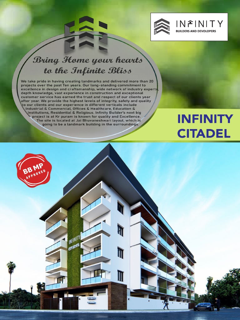 Infinity Citadel Brochure | PDF