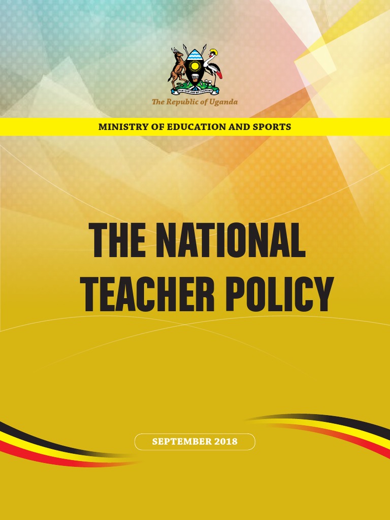 National Teachers Policy | PDF | Teachers | Teacher Education
