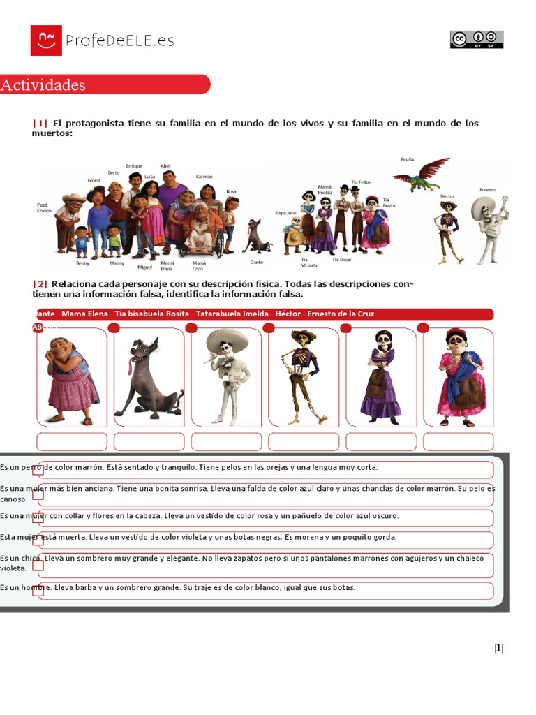 COCO ACTIVIDADES S1L3 DICIEMBRE 2021 | PDF