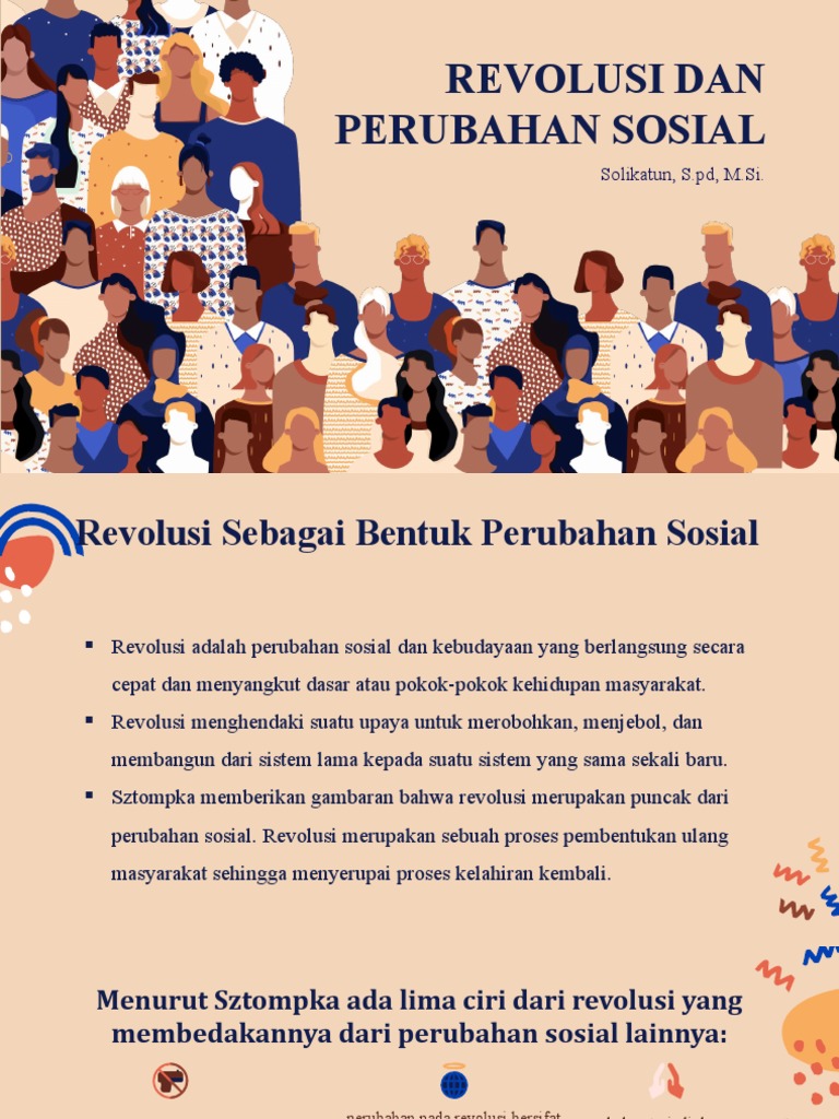 Revolusi Dan Perubahan Sosial | PDF