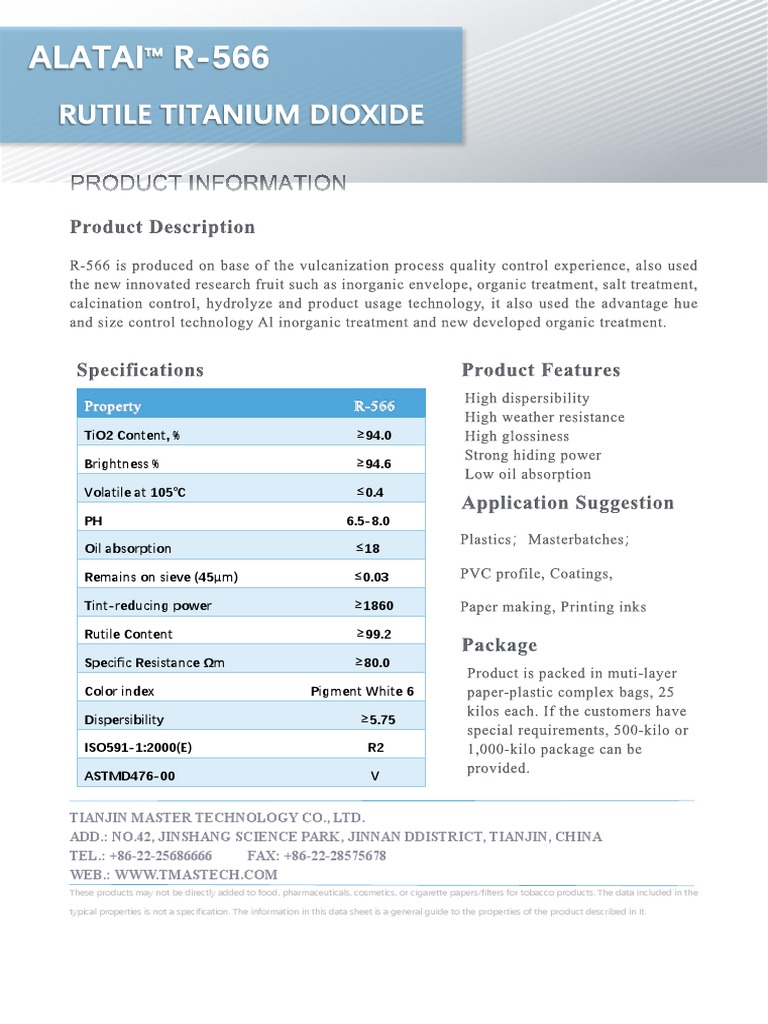 R-566 TDS | PDF