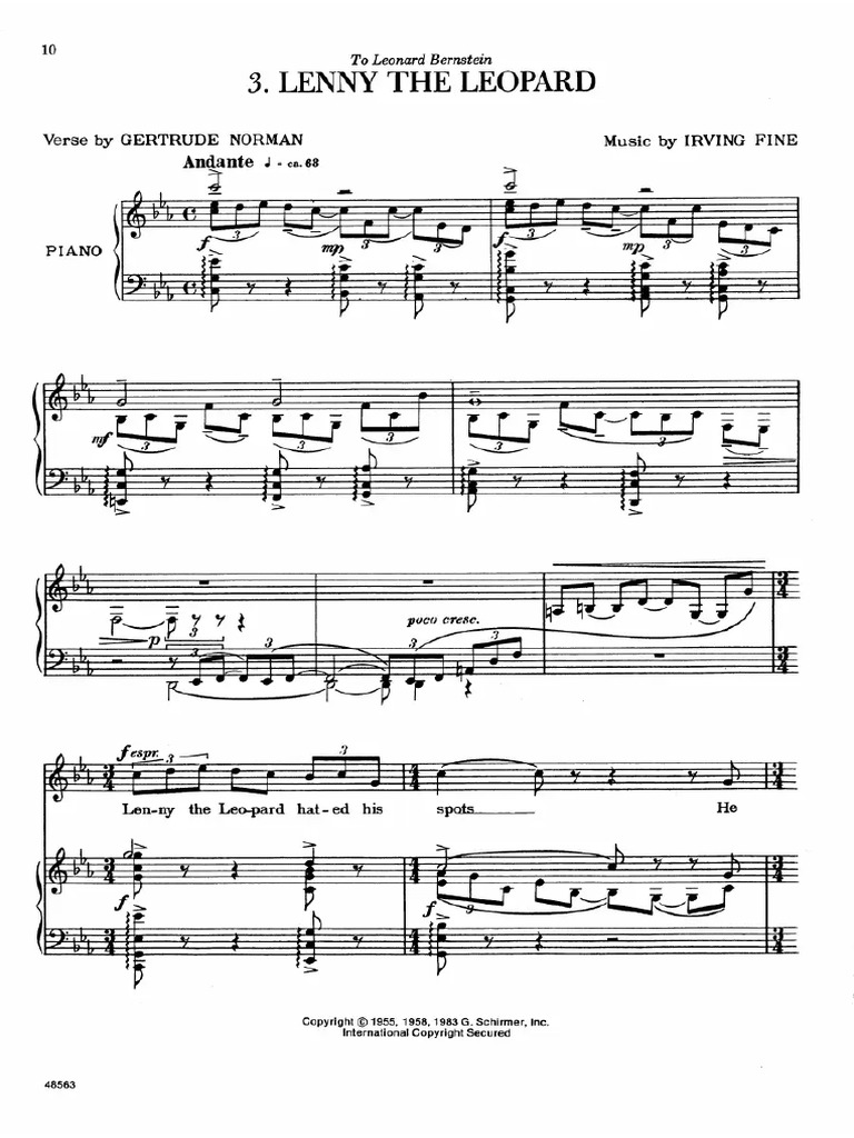 Lenny The Leopard | PDF