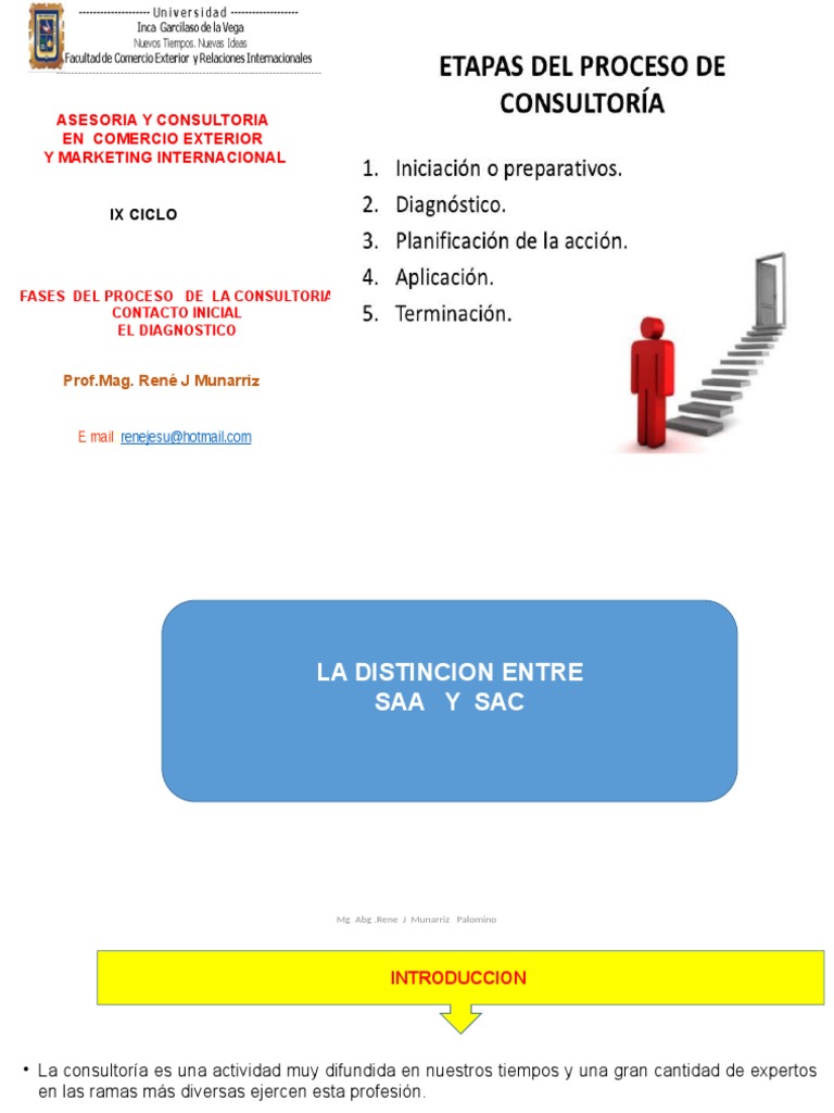 Fases Del Proceso de La Consultoria | PDF | Experiencia | Información Fases Del Proceso de La Consultoria | PDF | Experiencia | Información