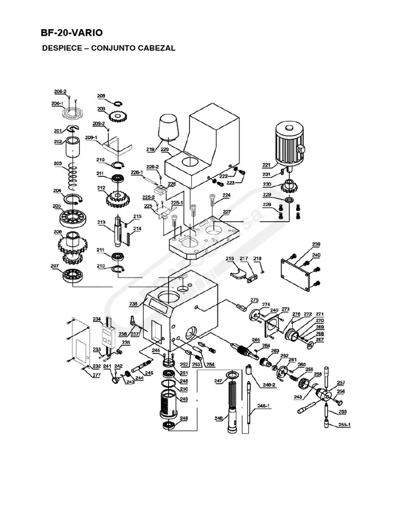 Recambios y Despiece BF-20-VARIO | PDF