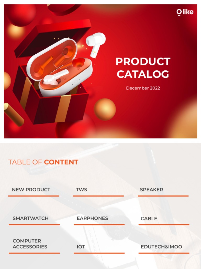 Olike Product Catalog December22 | PDF | Battery Charger | Headphones