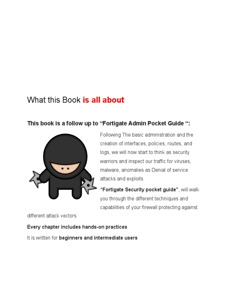 Fortigate Firewall Security Pocket Guide | PDF | Proxy Server | Denial ...