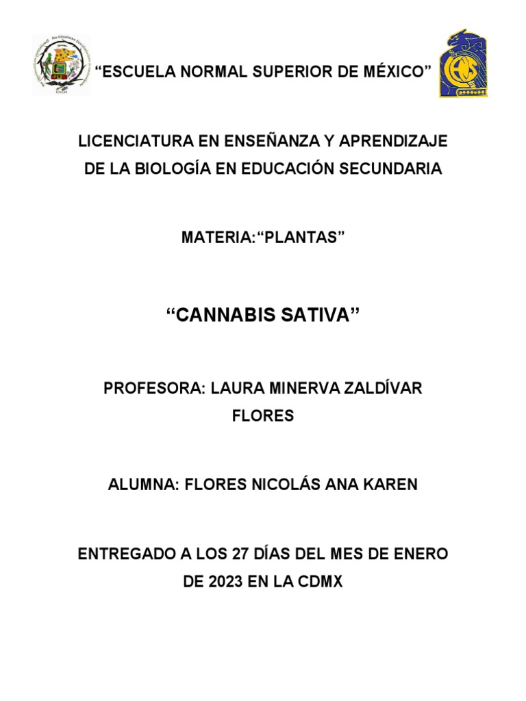 Canavis | PDF | Salud y bienestar | Ciencia y matemáticas