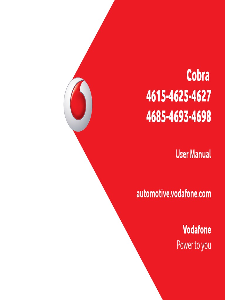 User Manual 4615 4625 4627 4685 4693 4698 1 | PDF | Remote Control ...