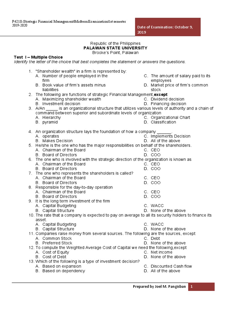 midterm-exam-in-strategic-pdf-present-value-net-present-value