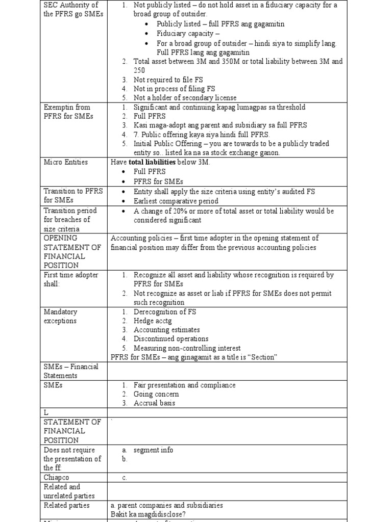 A Comparison of Accounting Standards for Small- and Medium-Sized ...