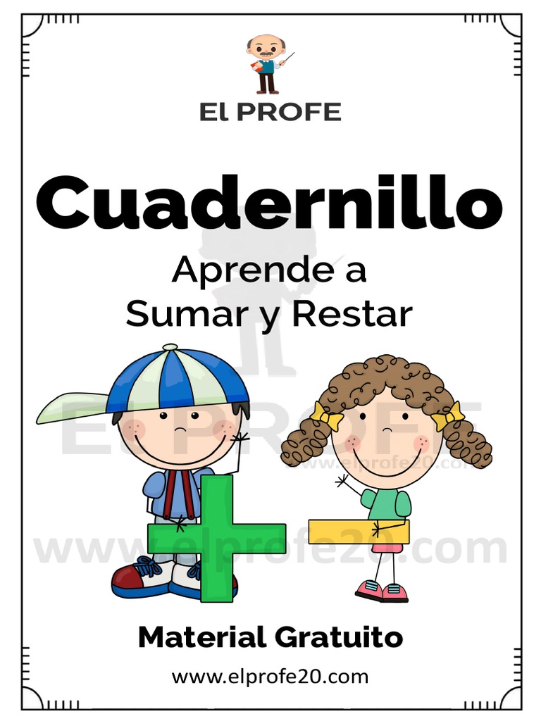 Cuadernillo para Aprender A Sumar y Restar Elprofe20 | PDF | Peces y ...