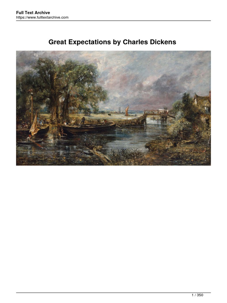 Great Expectations by Charles Dickens | PDF | Great Expectations