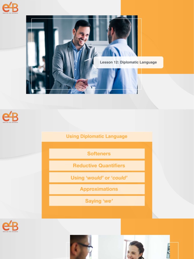 002 Lesson-12-Diplomatic-Language | PDF