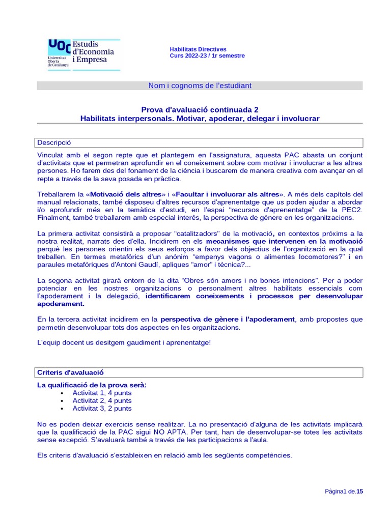 HD PAC2 20221 Enunciat | PDF