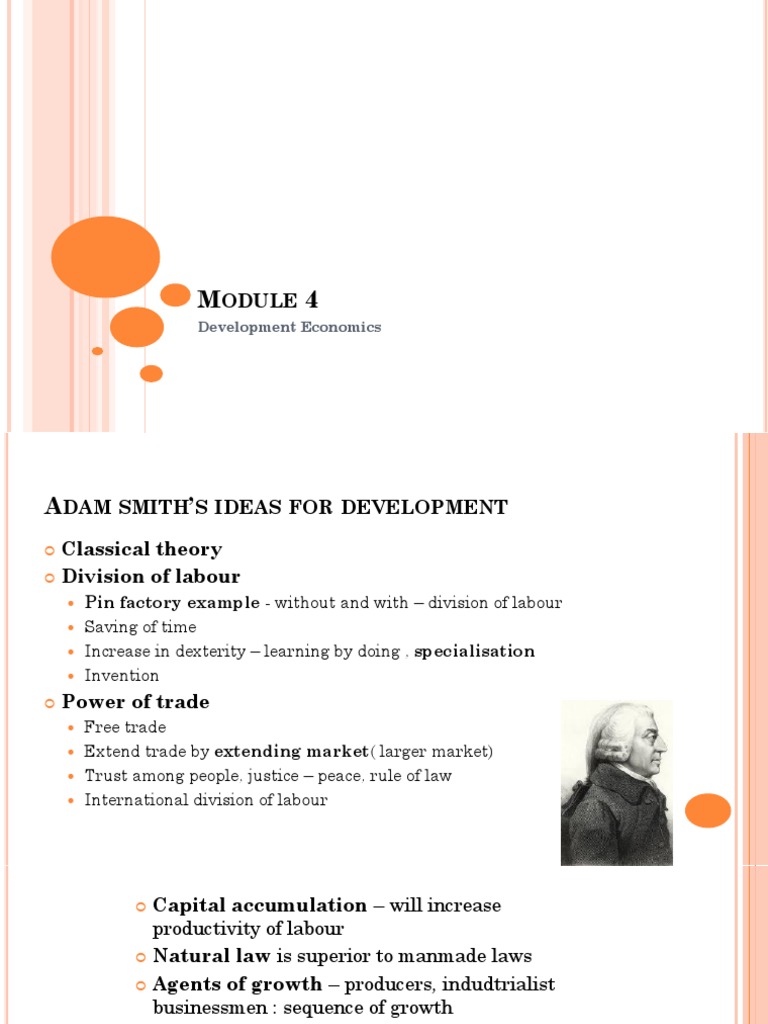 Module 4 - Theories of Economic Development | PDF | Economic Growth ...