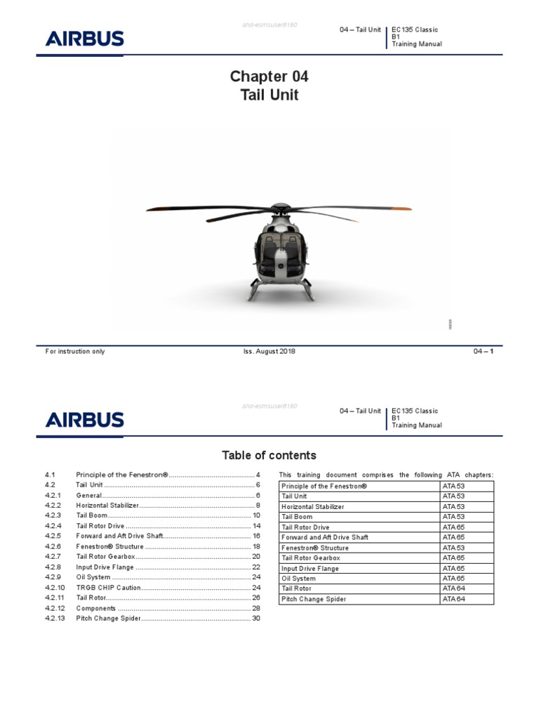 EC135 Classic B1 R06EN 04 - Tail Unit.22911.2020 11 03.printable | PDF ...