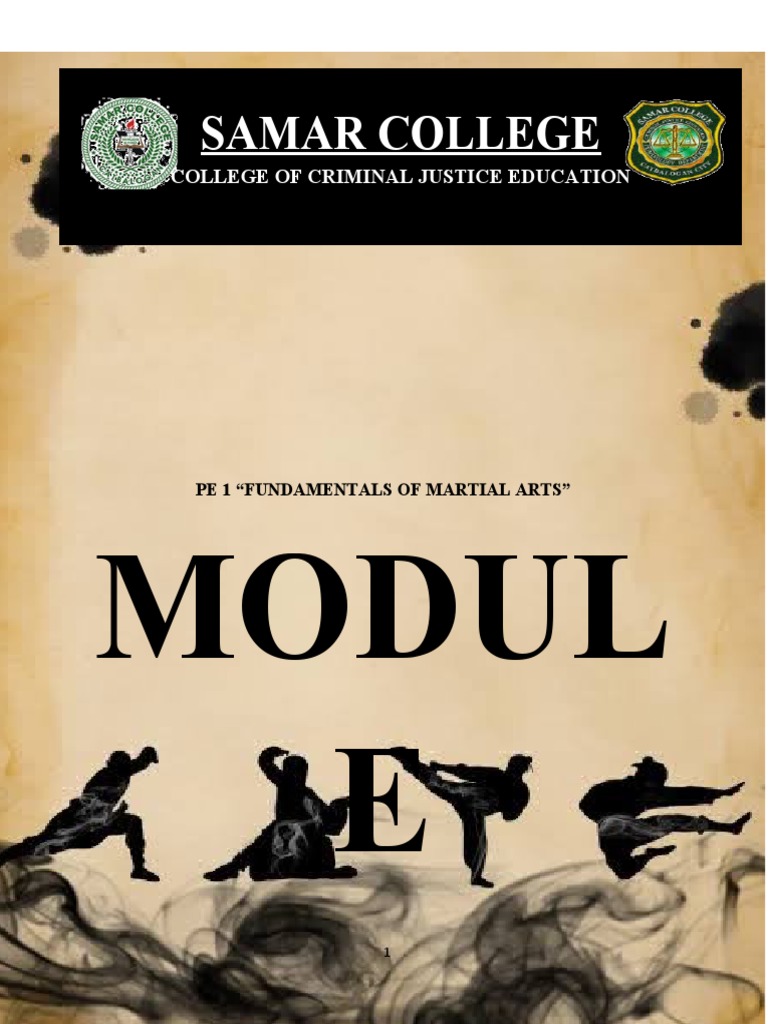 Pe1 Module | PDF | Taekwondo | Mixed Martial Arts