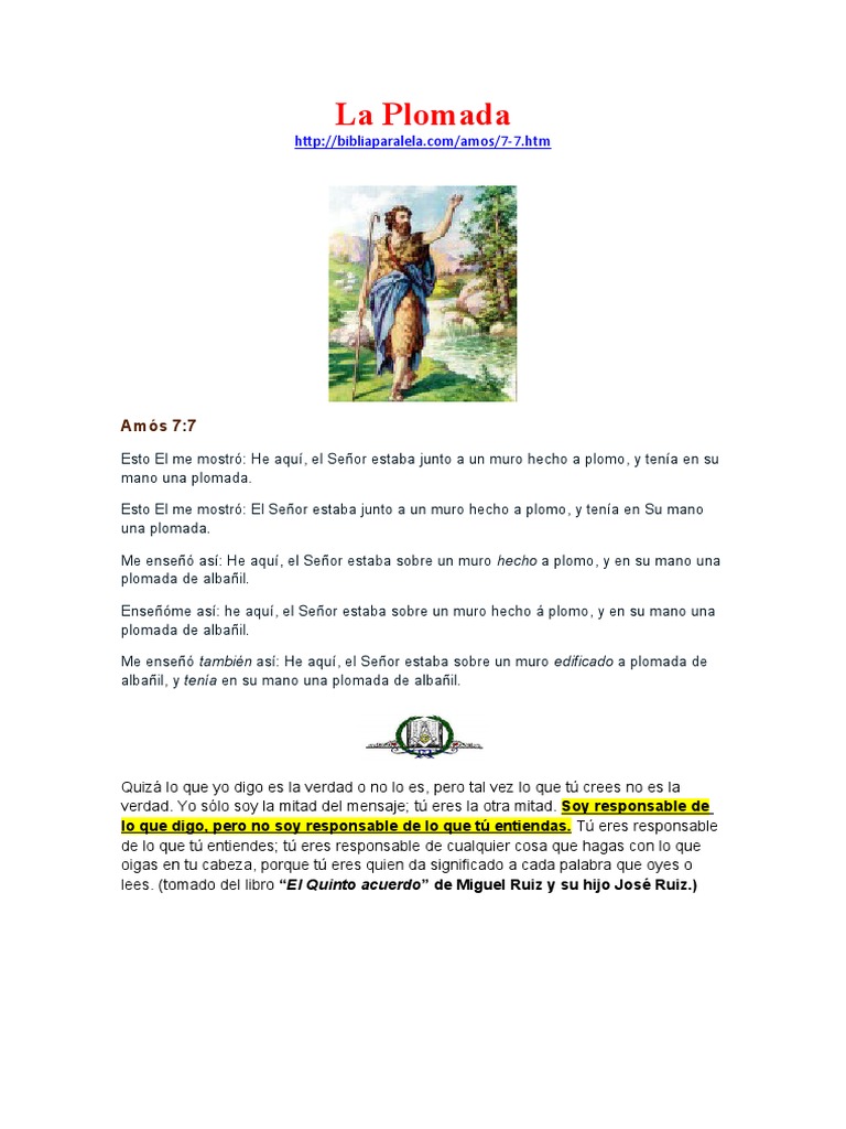 FM2 La Plomada Amos 7-7 | PDF