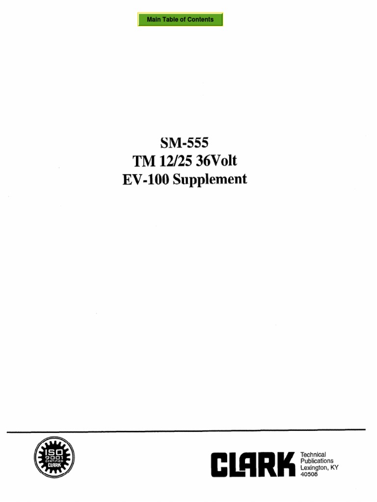 SM-555 - TM 12-25 | PDF | Tire | Elevator