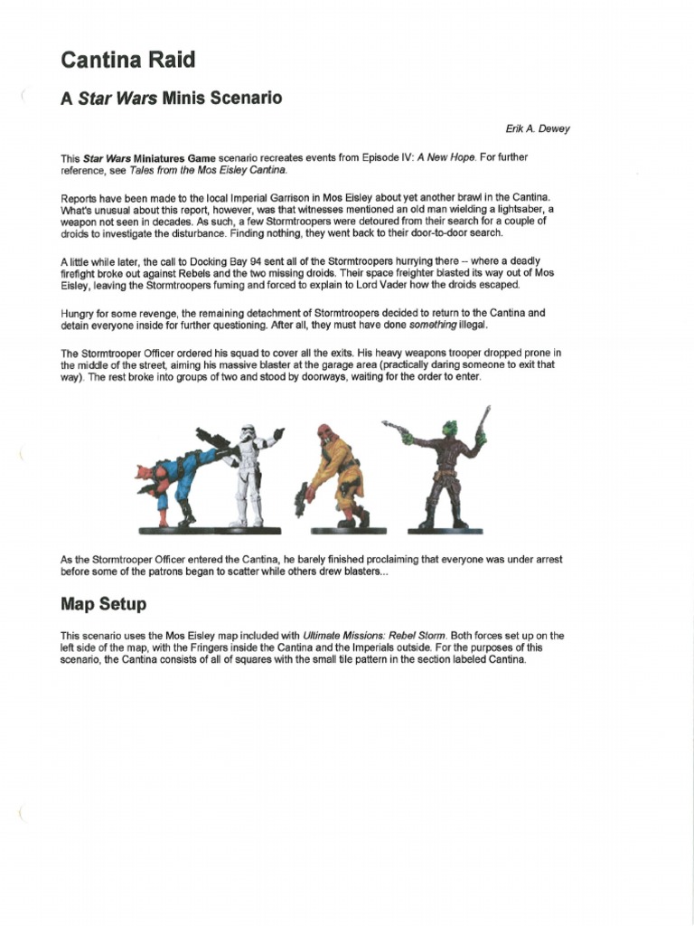 Scenario Cantina Raid 2 | PDF