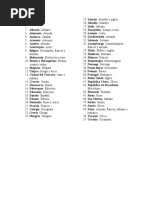 Gentilicios de Todos los Países | PDF | Idiomas | Artes del Lenguaje y ...
