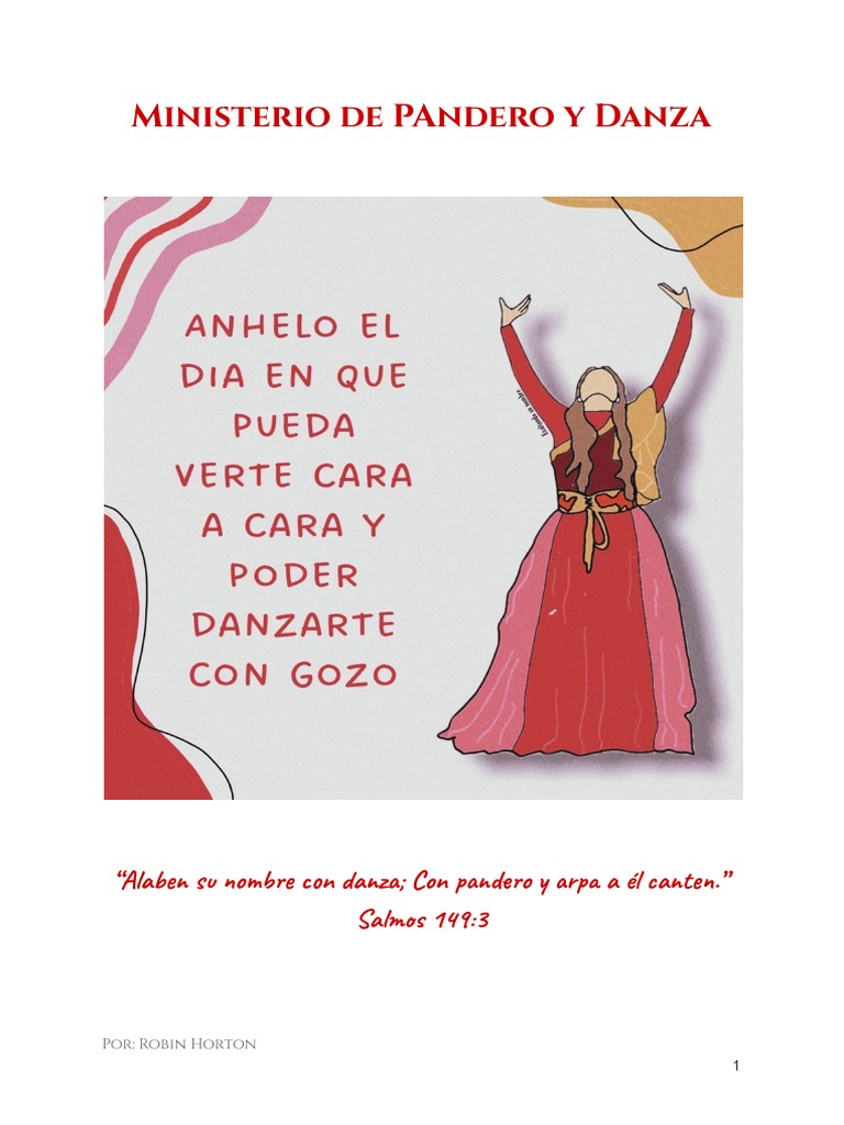 Manual Ministrio de Pandero y Danza Cristiana | PDF | Salmos