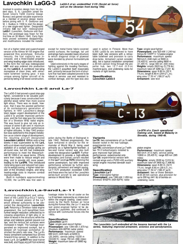 Lavochkin | PDF
