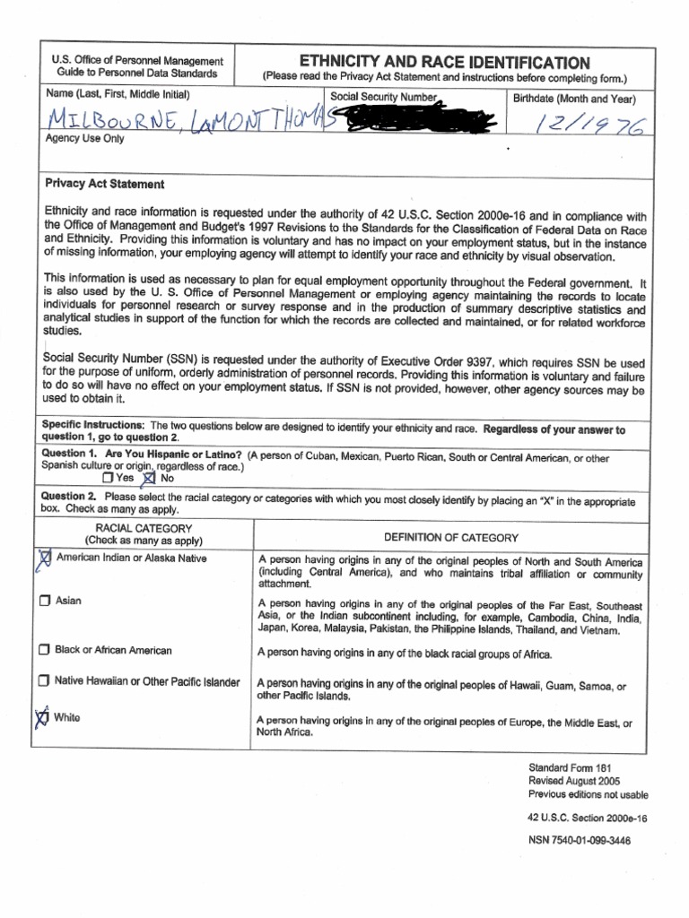 Edited Indigenous Status Correction | PDF