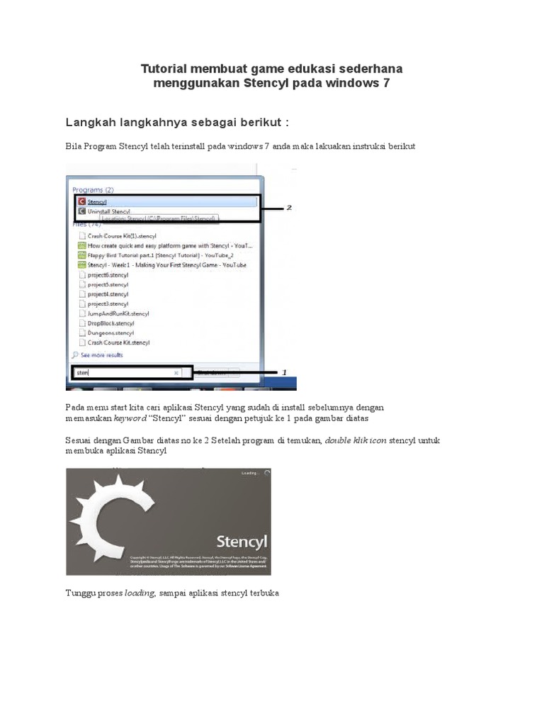 Tutorial Membuat Game Edukasi Sederhana | PDF | Game & Aktivitas