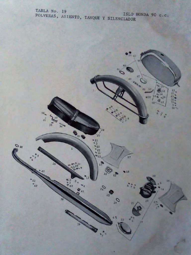 Manual Honda c90 | PDF