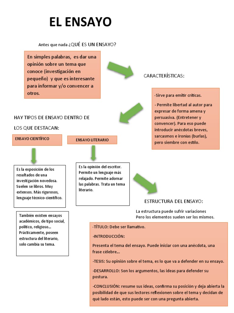 CÓMO HACER UN ENSAYO | PDF | Ensayos | Cognición
